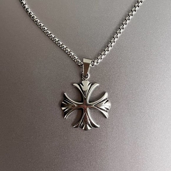 Accessories | Y2k 200s Vintage Heavy Metal Punk Gothic Emo Cross ...